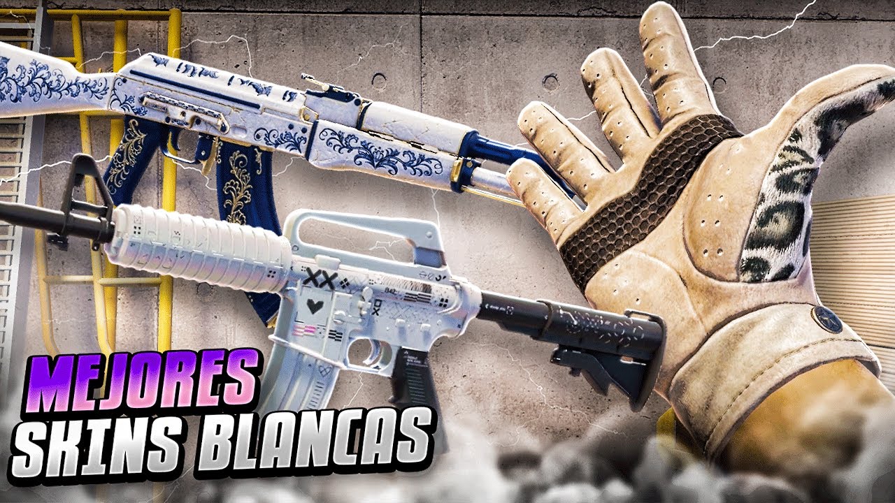 ¡LAS MEJORES SKINS BLANCAS DE CS2! - YouTube