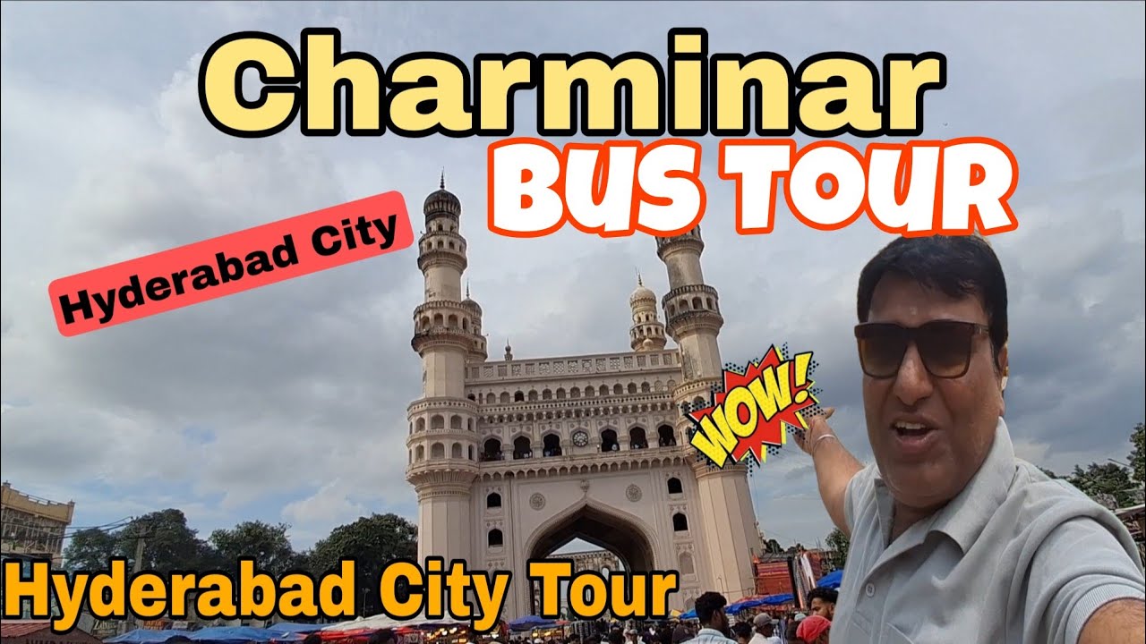Hyderabad City 😍 | Charminar Hyderabad😲 | Hyderabad City Tour 🤔 ...