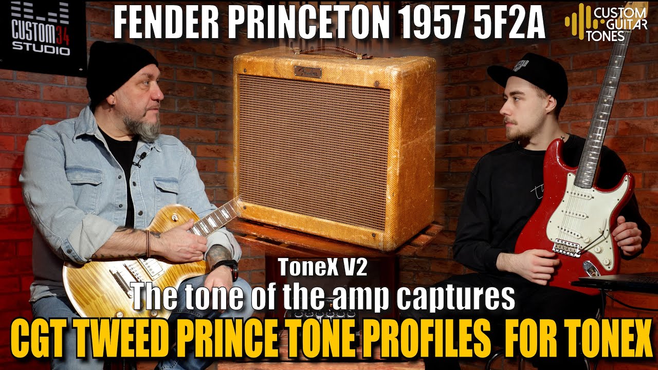 CGT Tweed Prince Tone profiles for ToneX - the tone of the amp captures ...