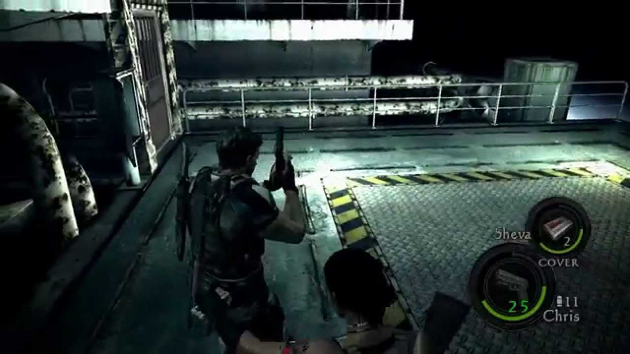 Resident Evil 5 Game Play Part 29 (Chapter 6-3 Bridge Deck) - YouTube