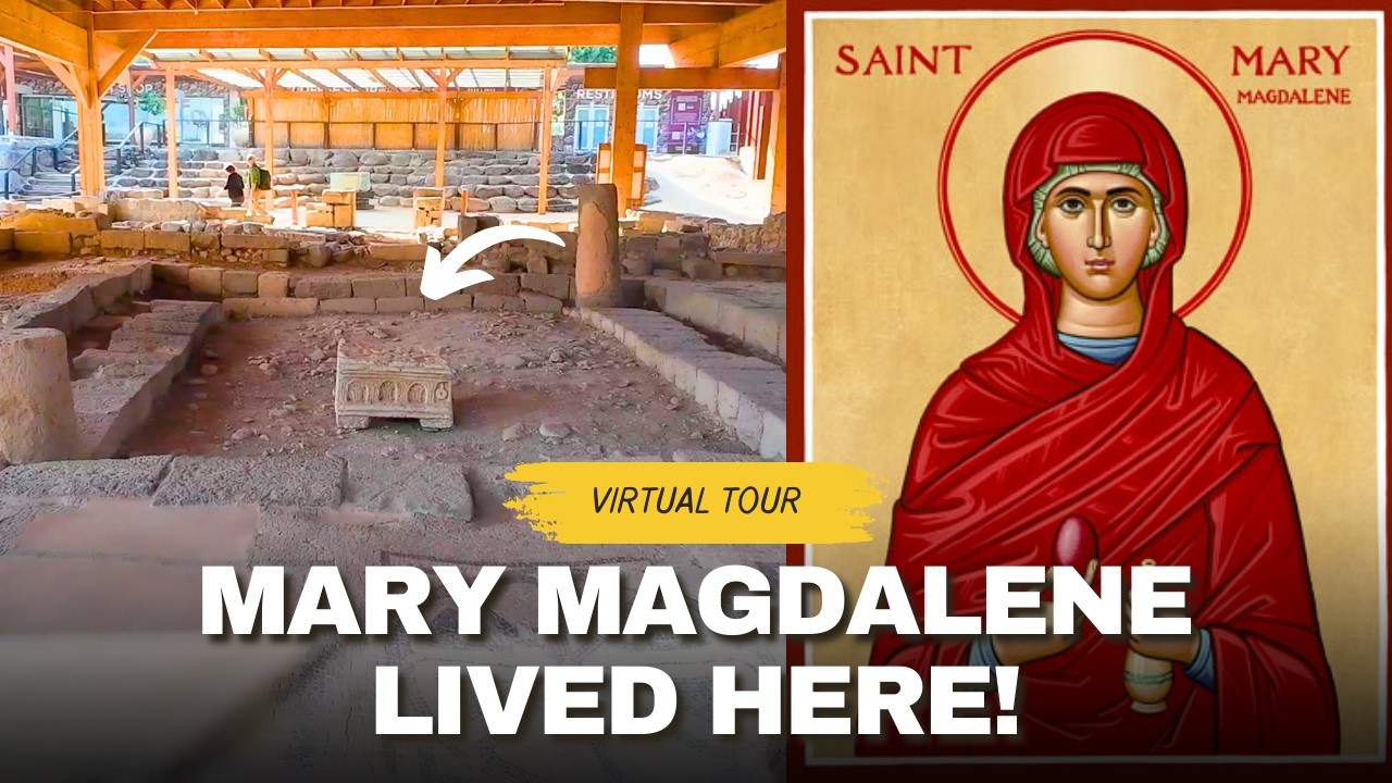 Exploring MARY MAGDALENE'S Hometown - MAGDALA Virtual Tour 🇮🇱 - YouTube