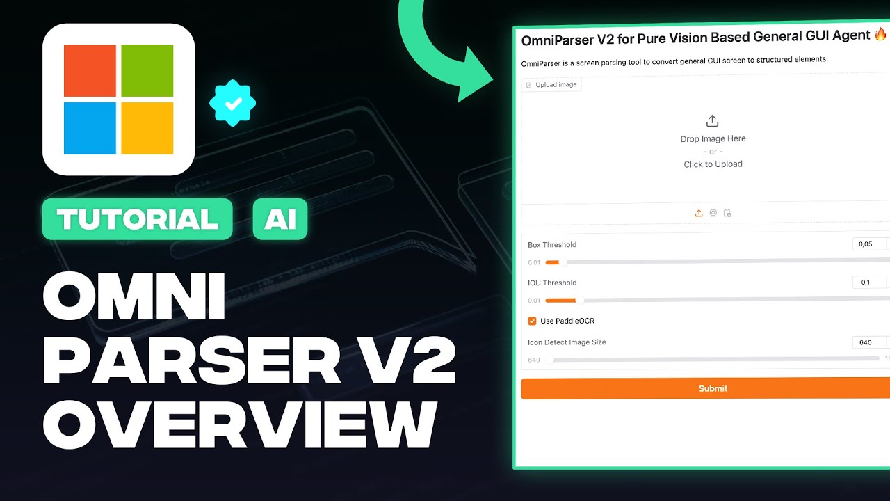 Microsoft Omniparser V2 Tutorial Best Ai Screen Parser Youtube