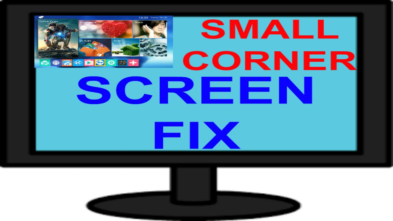 SMALL CORNER SCREEN FIX FOR ANDROID 5 AND 6 VERSIONS (1080P)(JD). - YouTube