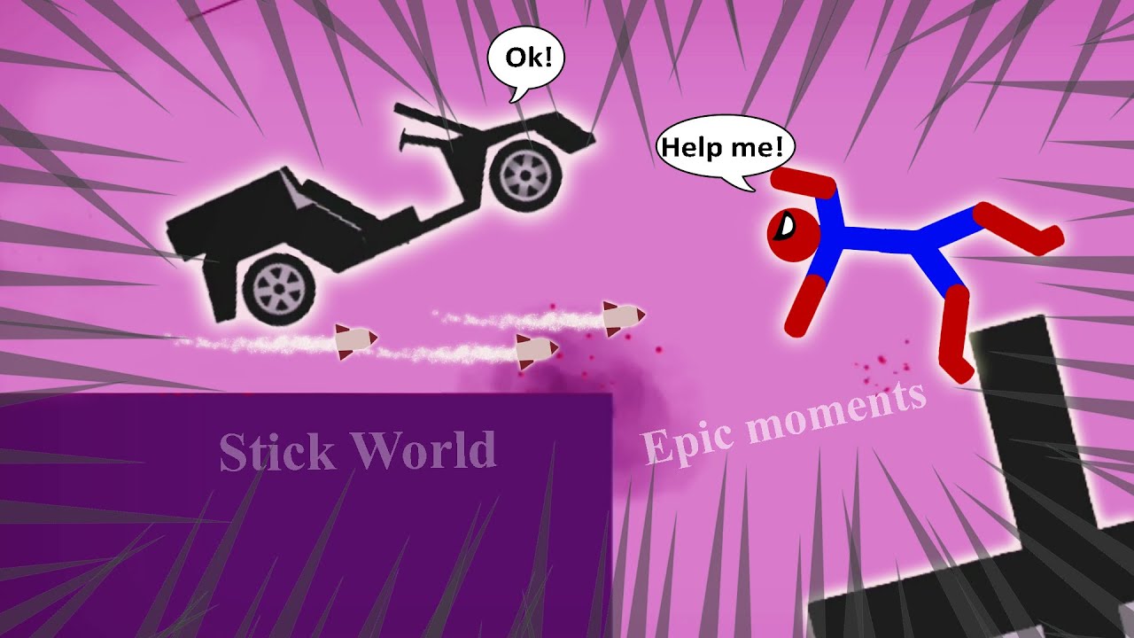 Best falls | Stickman Dismounting funny and epic moments | Like a boss ...