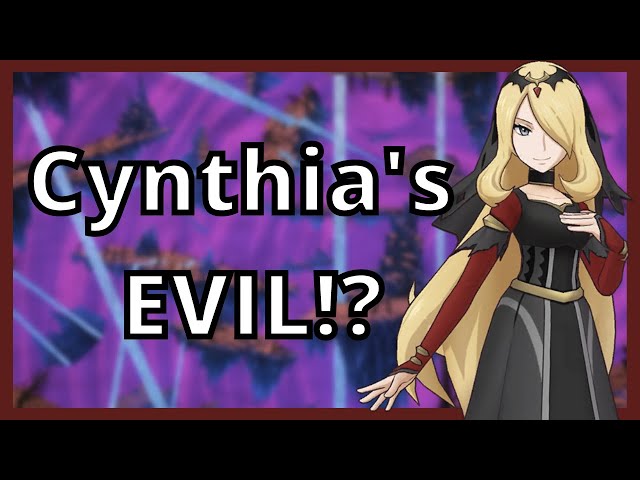 Pokemon Cynthia Theory