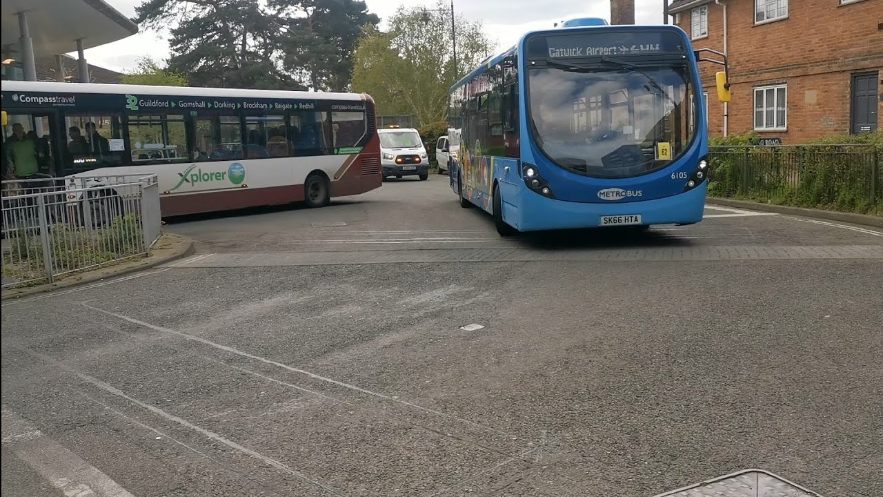 Buses At Horsham Bus Station 20/04/2024 - YouTube