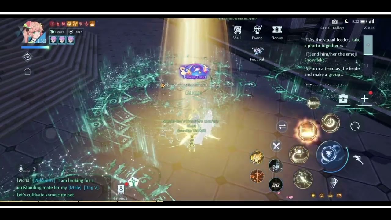 Nonstop 1-minute azure spamming (with stat and ally build) - YouTube