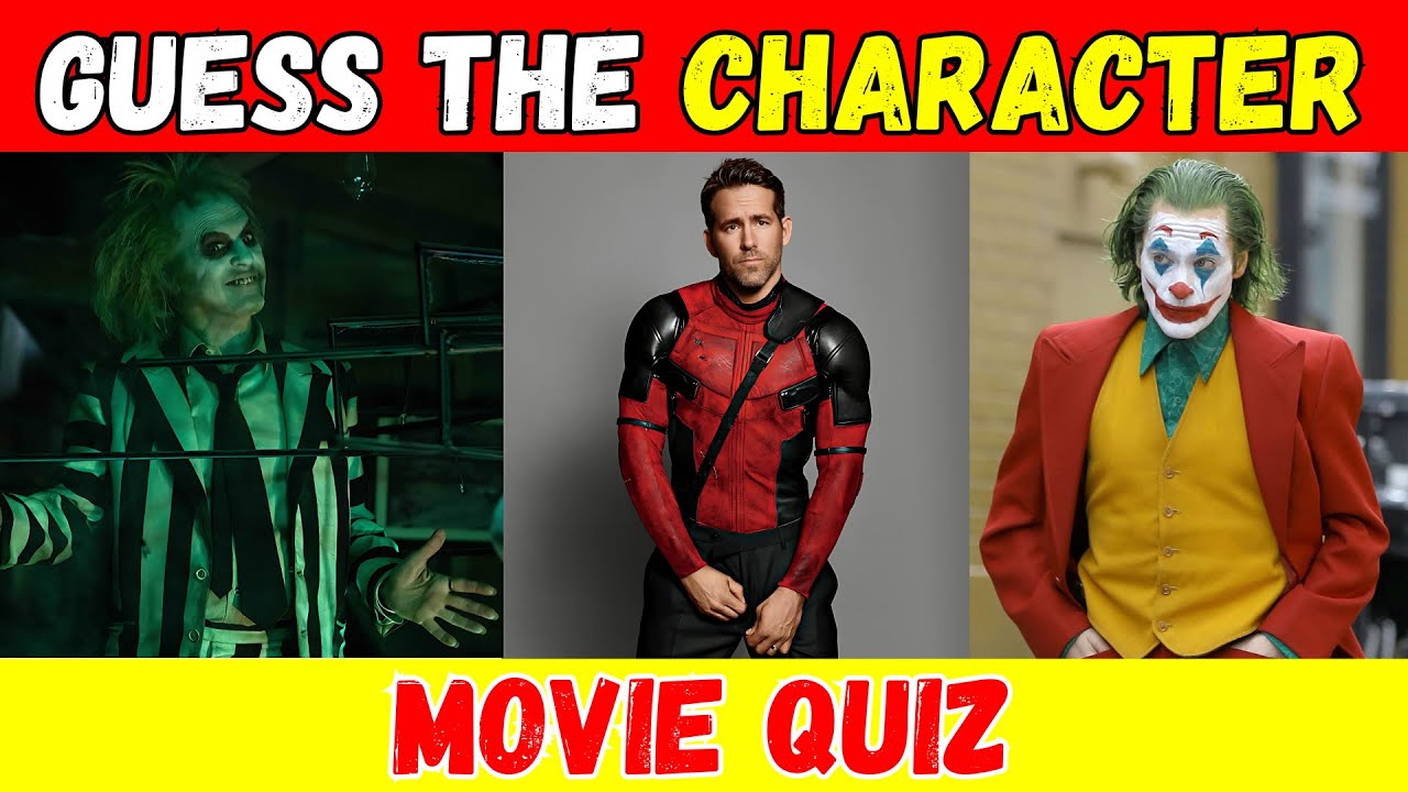 🍿 Guess the Iconic Movie Characters Quiz 🎬 - YouTube
