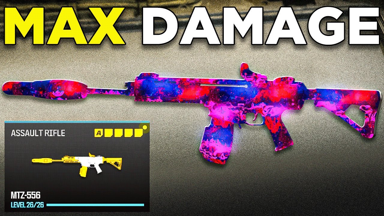 new *MAX DAMAGE* MTZ 556 CLASS is META in MW3! 🔥 (Best MTZ 556 Class ...