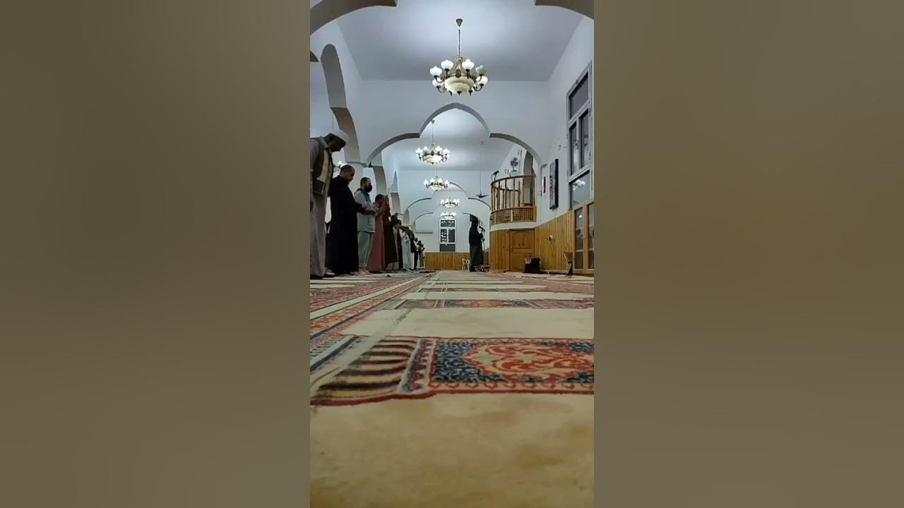 من صلاة العشاء بإمامة القارئ يوسف عبودة بمسجد محمد بن جابر بمدينة جالو