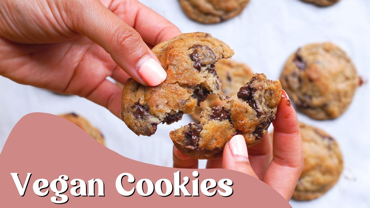 Crowd Pleaser Vegan Chocolate Chip Cookies (Even non-vegans will enjoy ...