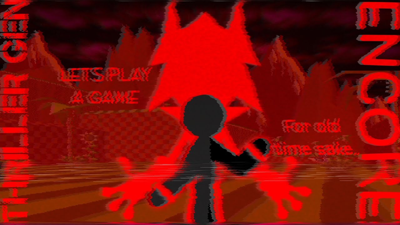 (FNF vs. Rewrite Round 2 Thriller Gen Encore) (Visualizer Stick nodes Pro) - YouTube