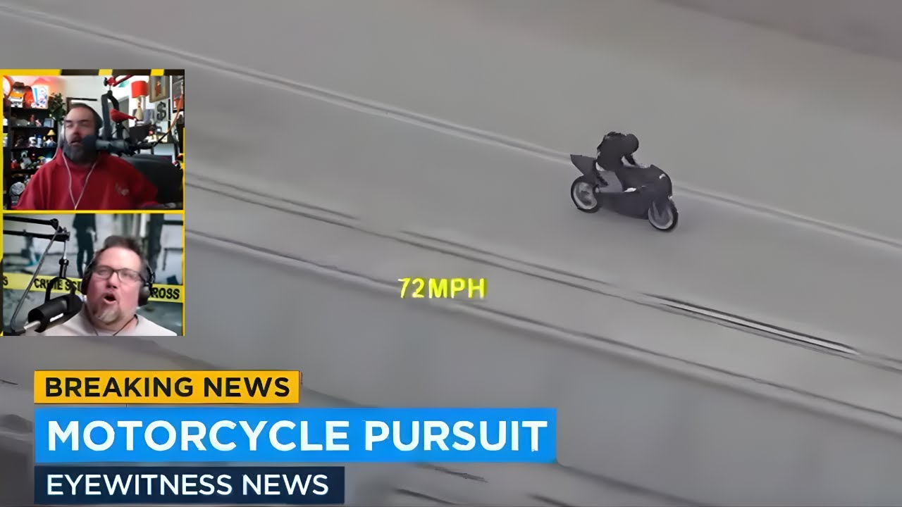 High Speed Motorcycle Chase With A Great Ending - YouTube