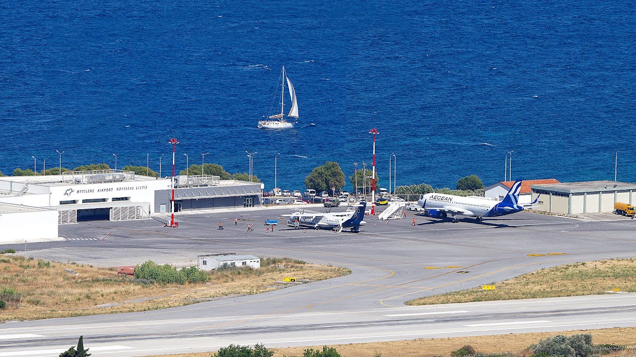 Mytilene International Airport "Odysseas Elytis" action (Part 2 of 2 ...
