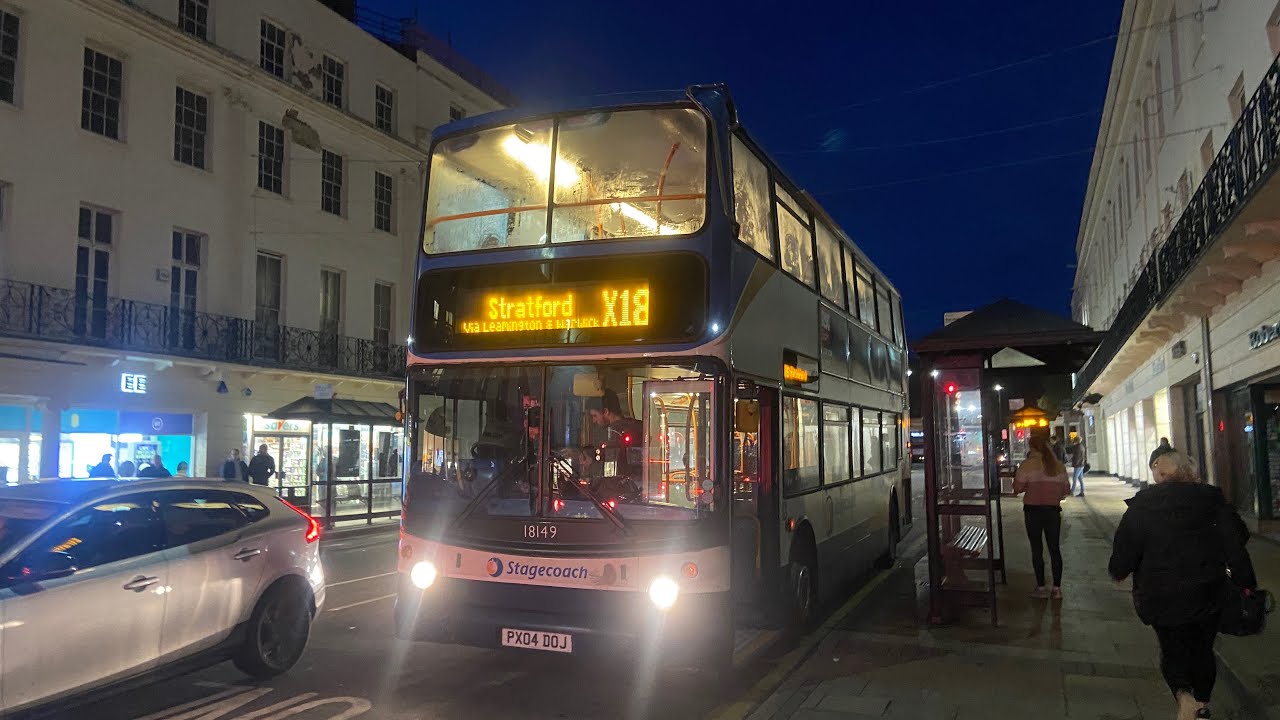 Slug! Stagecoach Midlands 18149 (PX04 DOJ) Route X18 From Coventry To ...