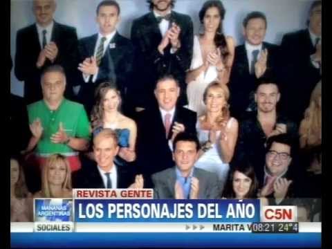 C5N - ESPECTACULOS: LOS PERSONAJES DEL AÑO 2012 EN LA TAPA DE LA ...