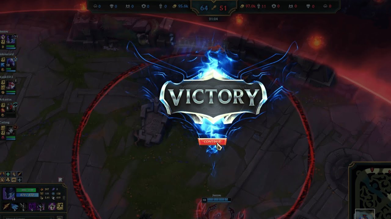 Doom Bots Victory on LOL (League of Legends) Epic fights - YouTube