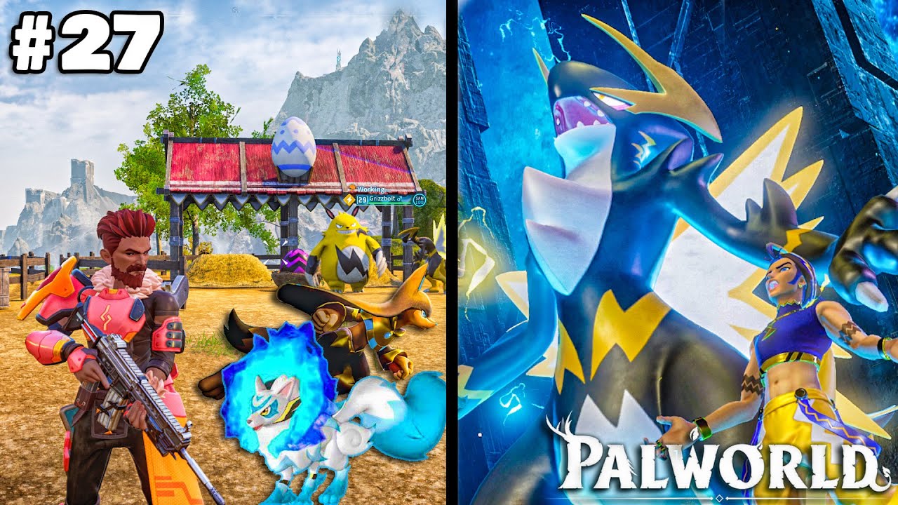 I DEFEAT THE TOWER BOSS *AXEL & ORSERK* | PALWORLD GAMEPLAY #27 - YouTube