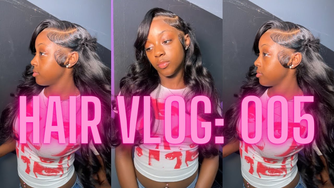☆HAIR VLOG 005☆: 22 Inch Body Wave 13x4 Wig Install & Honest Review ...