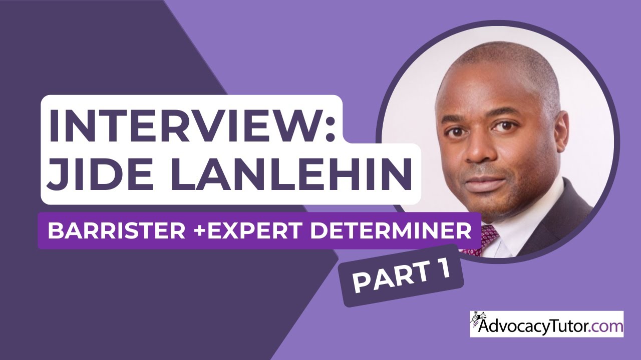 Campaigning to Get a Place at Bar School.'- An Interview with Jide ...