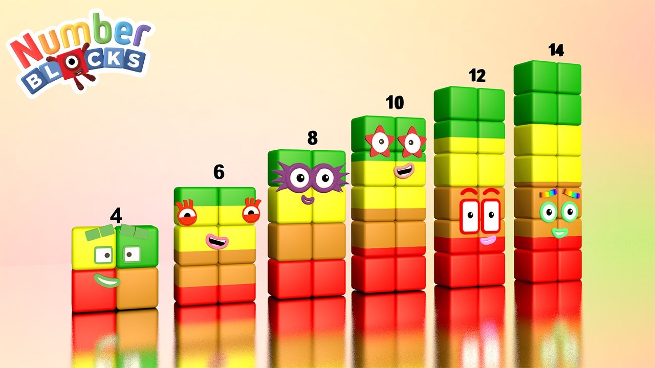 Looking for Numberblocks Colorful Over the Rainbow Dance Numberblocks ...