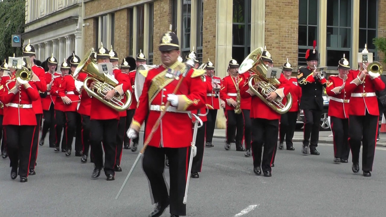 IMMS-UK: Band of the Mercian Regiment - Windsor - June 2017 - YouTube