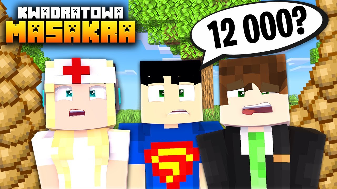 KAZALI NAM ZEBRAĆ 12 000 ZIEMNIAKÓW 🤯 KWADRATOWA MASAKRA | Cedi ...