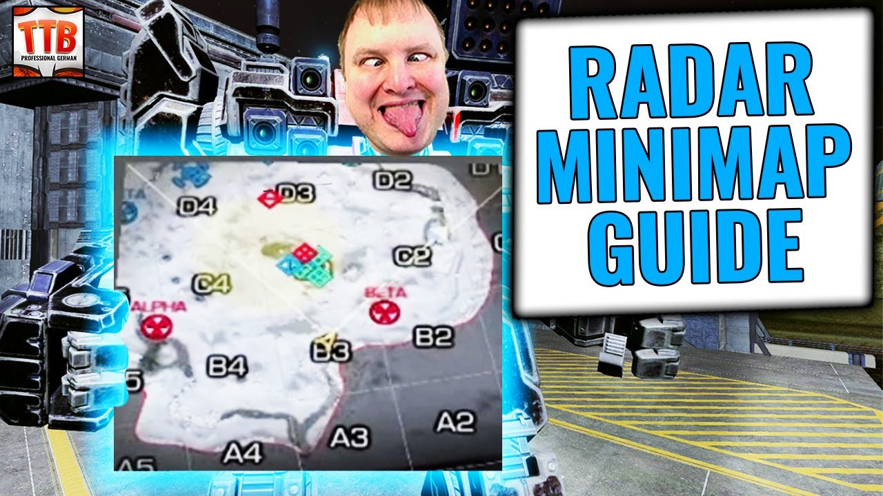 RADAR AND MINIMAP - MWO TUTORIAL - Mechwarrior Online 2021 - YouTube