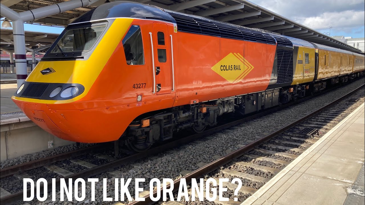 Colas Rail Class 43277/43251 Working 1Q50 Derby RTC to Doncaster C.H.S ...