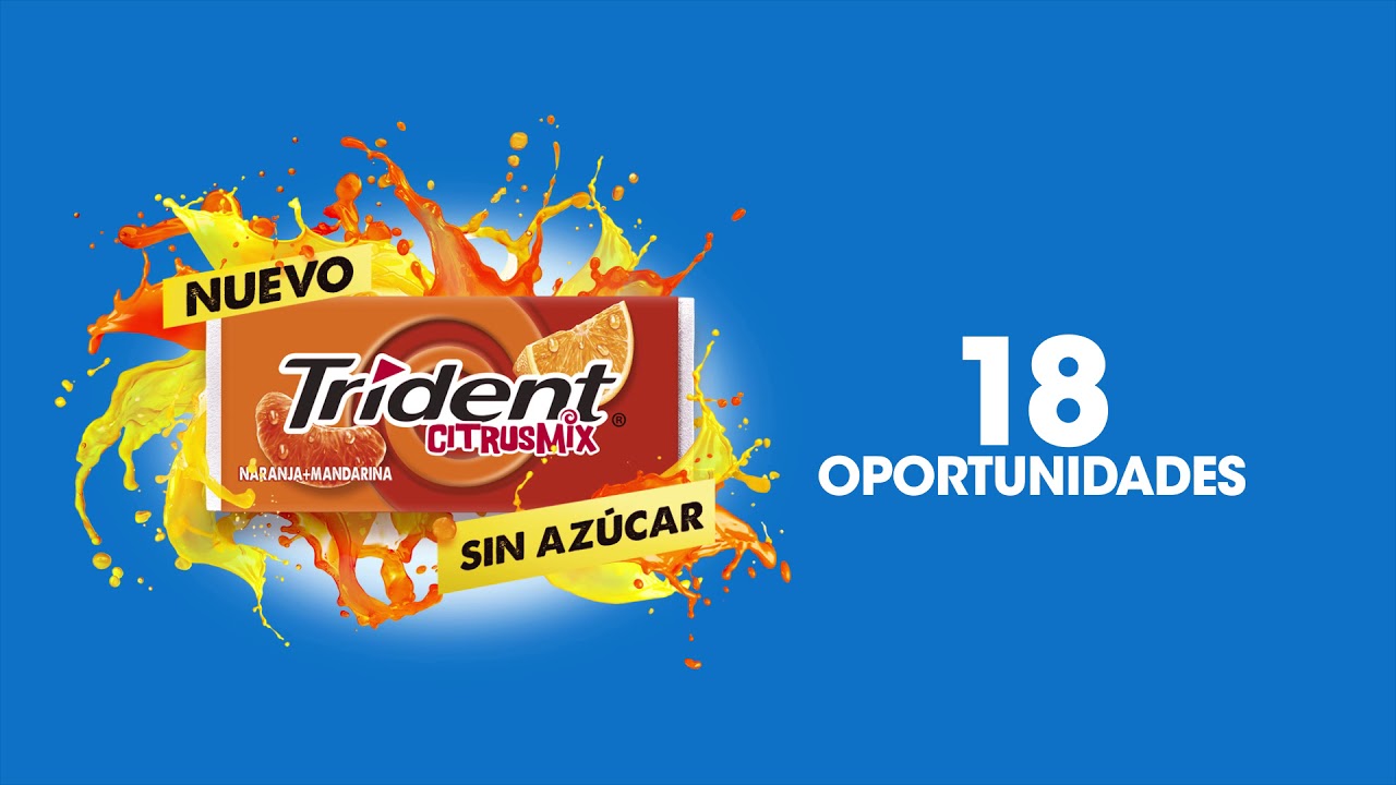 Trident Citrus Mix te da 18 oportunidades para hacer todo # ...