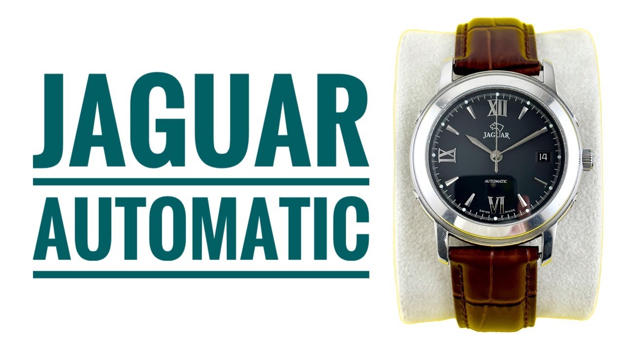 Jaguar Automatic J950 Watch - YouTube