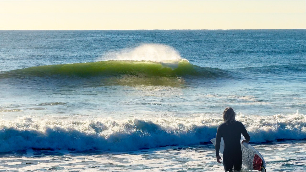 First Time Surfing Maine & New Hampshire! (COLD WATER) - YouTube