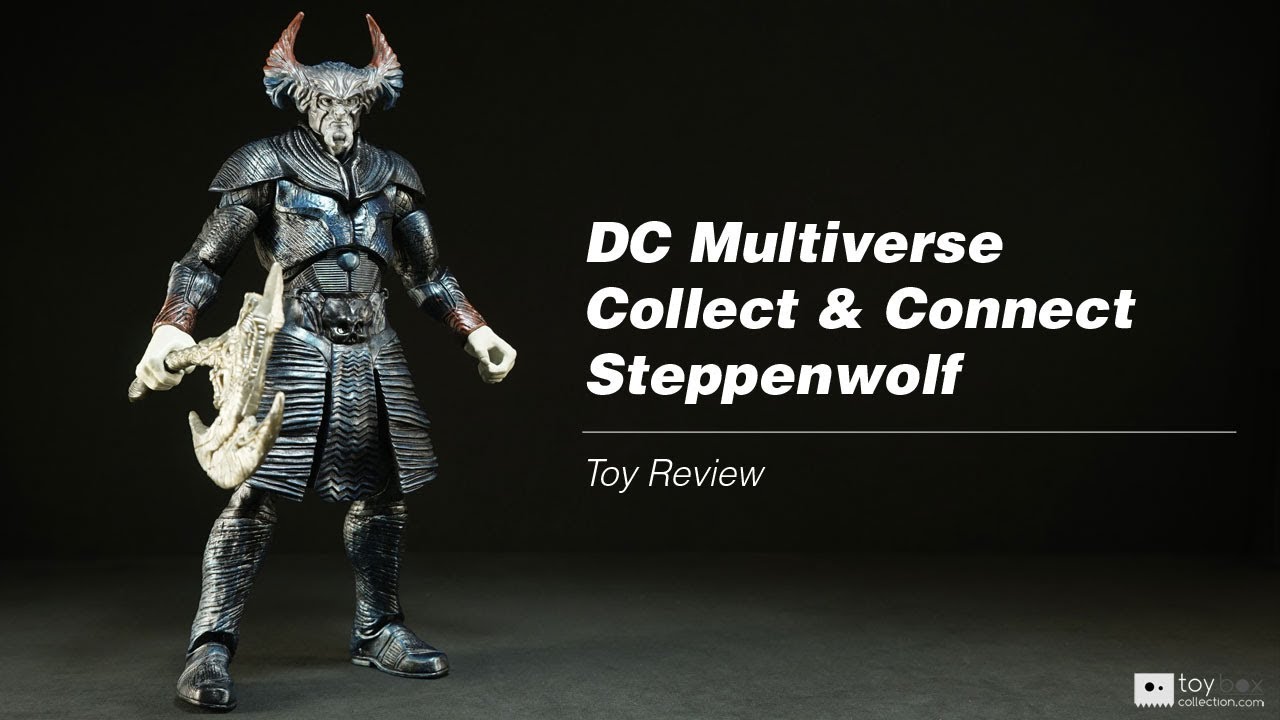 DC Multiverse Justice League CnC Steppenwolf action figure toy review ...