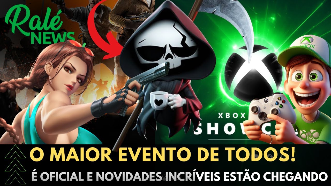 XBOX - É OFICIAL - O MAIOR EVENTO DO ANO FOI ANUNCIADO e VOCÊ NÃO TEM ...
