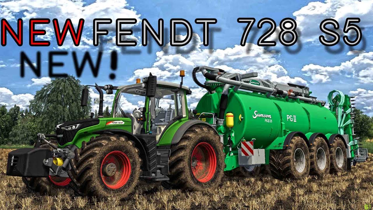 MONTAGE - NOUVEAU FENDT 728 S5, NEW FENDT 728 S5 - [FR] [4K 60FPS ...