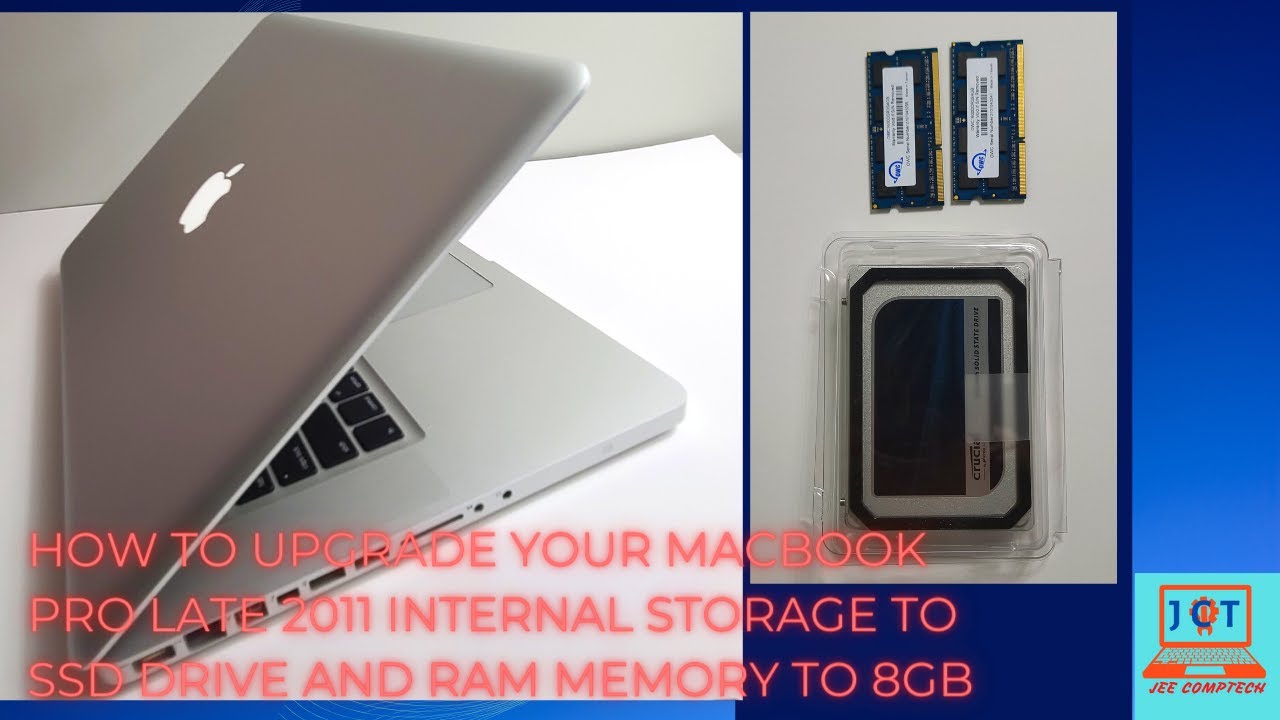 How To Upgrade Macbook Pro Late 2011 Internal Storage to SSD/RAM - YouTube