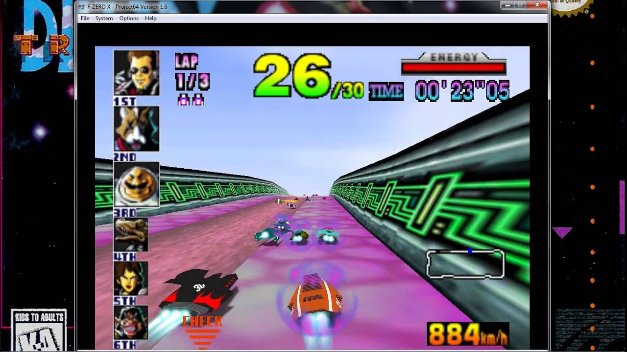 F-Zero X - Red Canyon - Master - N64 - YouTube