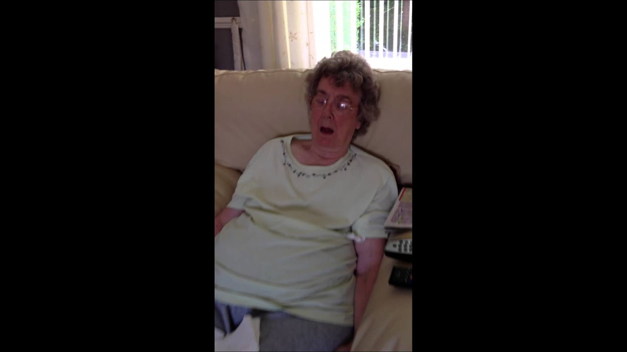 Snoring grandma - YouTube