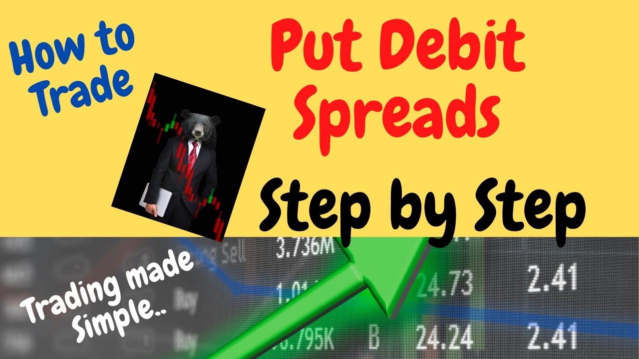 How to Trade Put Debit Spreads, Step by Step. Great for Higher Price ...