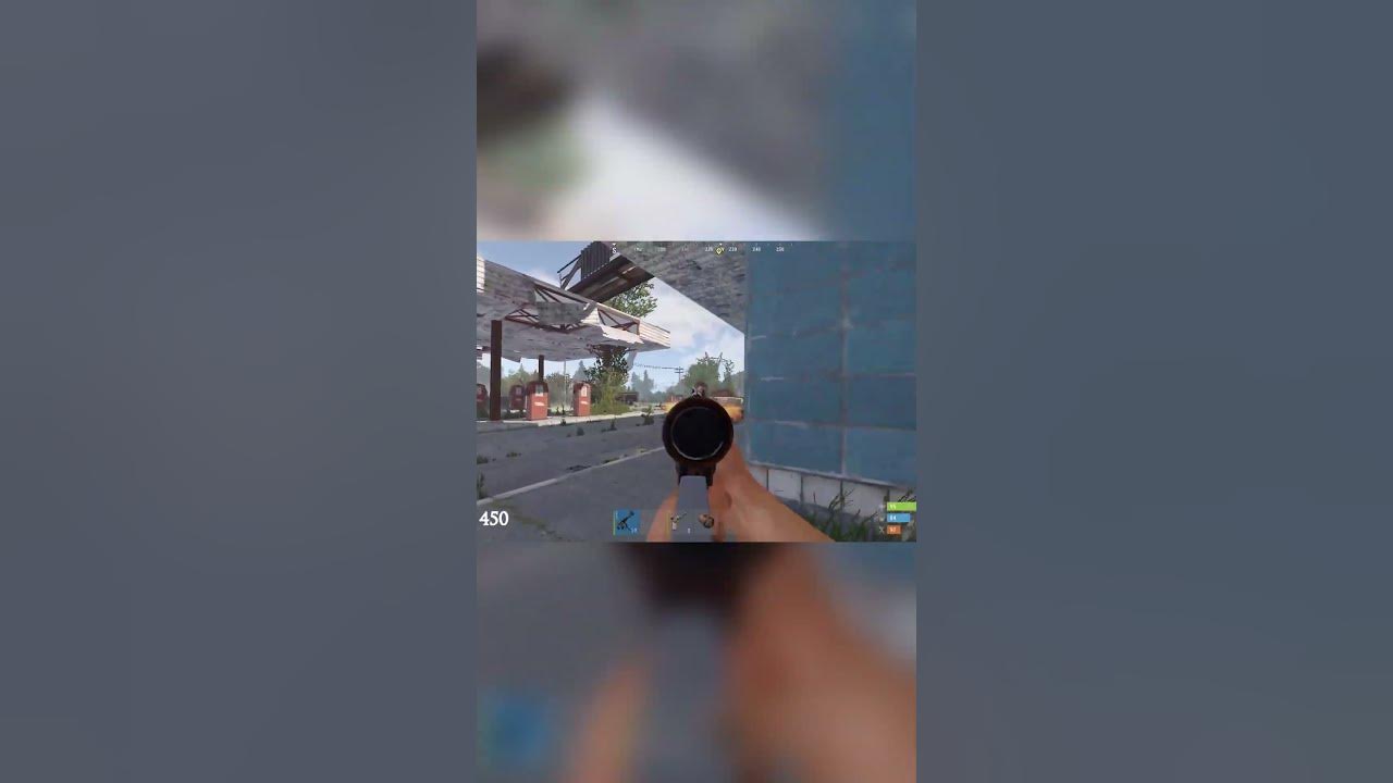 Revolver to MP5 snowball as a SOLO in rust #rust #rustgame #gaming #rustclips #rustcontent # ...