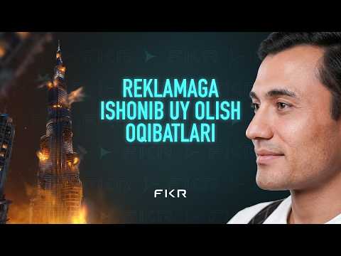 Dubaydan uy olishda ko‘pchilik bu risklarni ko'rmaydi