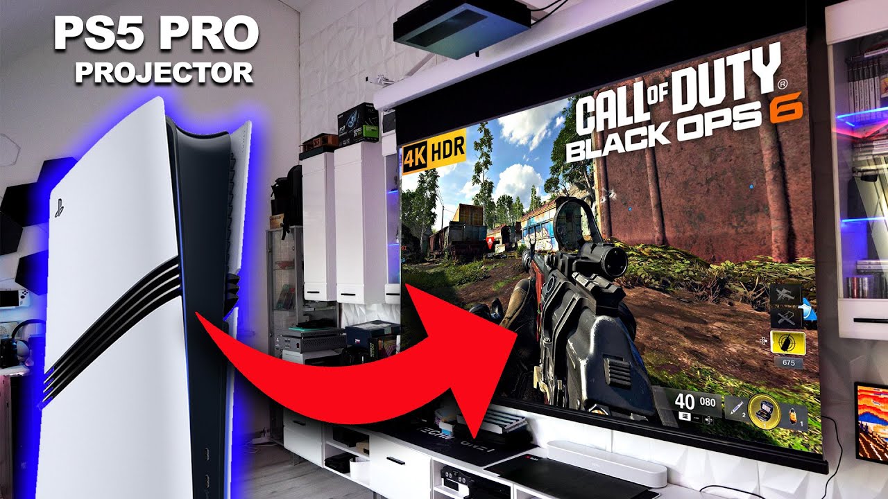 PS5 PRO 4K HDR PROJEKTOR - FORMOVIE Cinema Edge im TEST! - YouTube