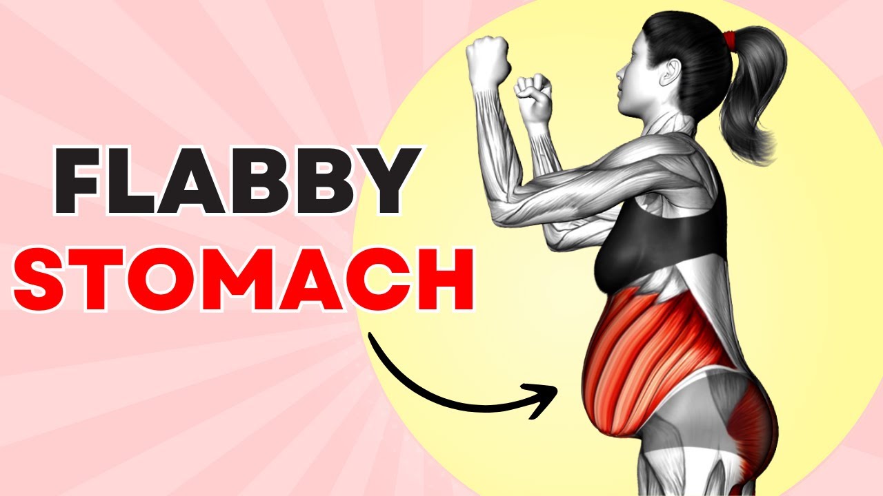 DO THIS FOR 7 DAYS AND LOOK IN THE MIRROR | Standing Flabby Stomach ...