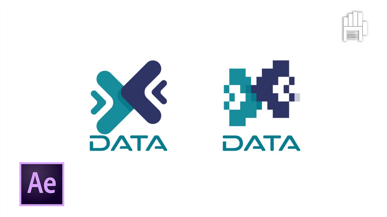 Logo Animation Tutorial in After Effects | Pixel Glitch effects ...