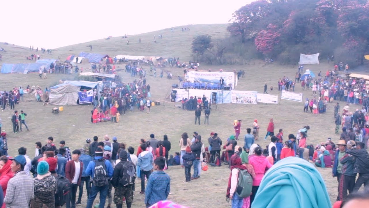 Nepali market into the hilly mountaineering site ( HAAT BAZAAR ) - YouTube