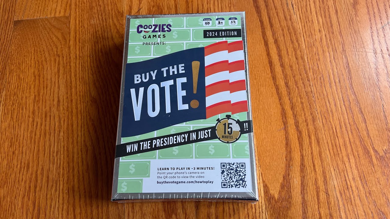 Unboxing// Buy The Vote board game - YouTube
