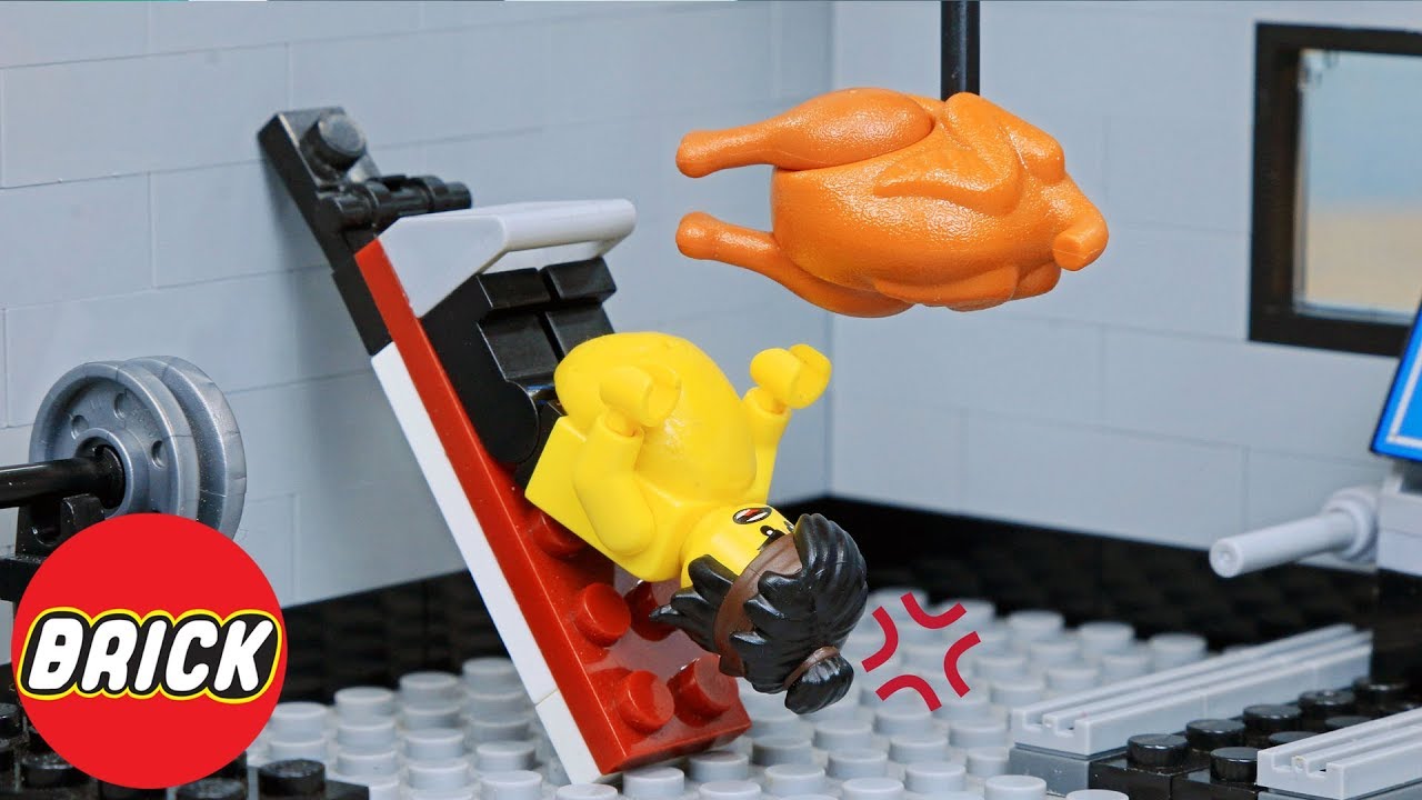 [Brick Ninjago] Lego Ninjago Gym Fail: Fat Ninja Need To Be Stronger ...