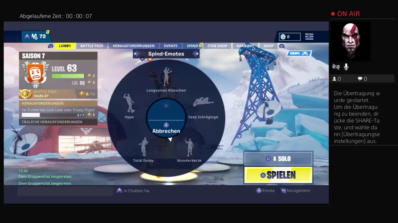 PS4-Live-Übertragung von niko_CR7_niko1- - YouTube