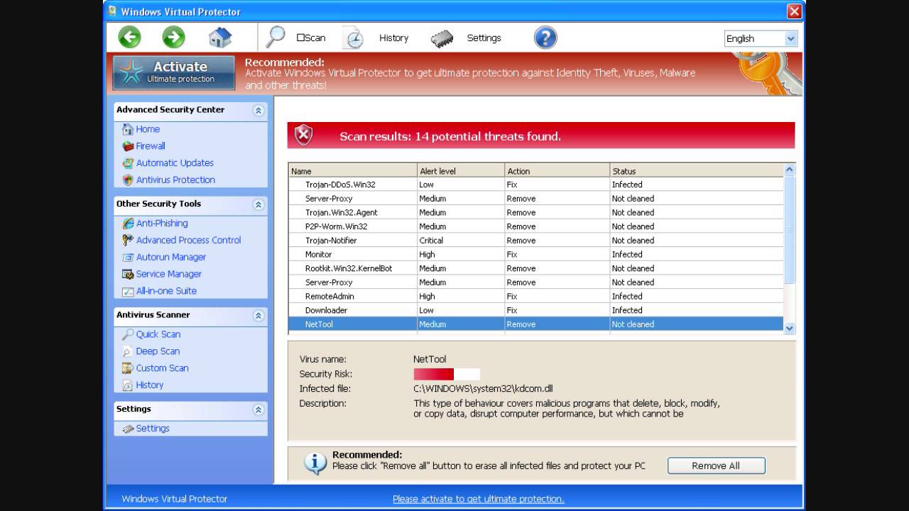 Remove Windows Virtual Protector (Removal Guide) - YouTube
