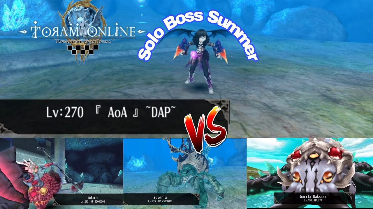 SOLO ALL BOS SUMMER EVENT | TORAM ONLINE | - YouTube